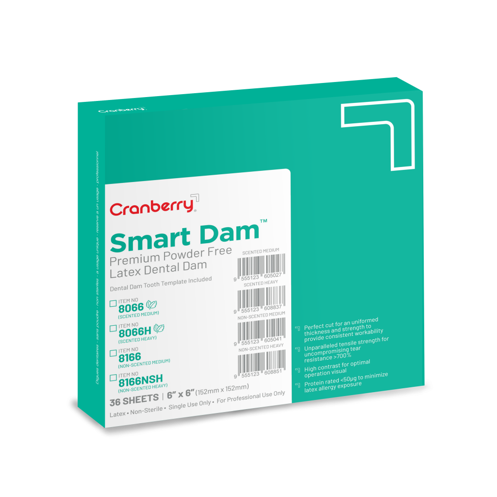 Latex Powder-Free Smart Dams - High Contrast & Tear Resistance