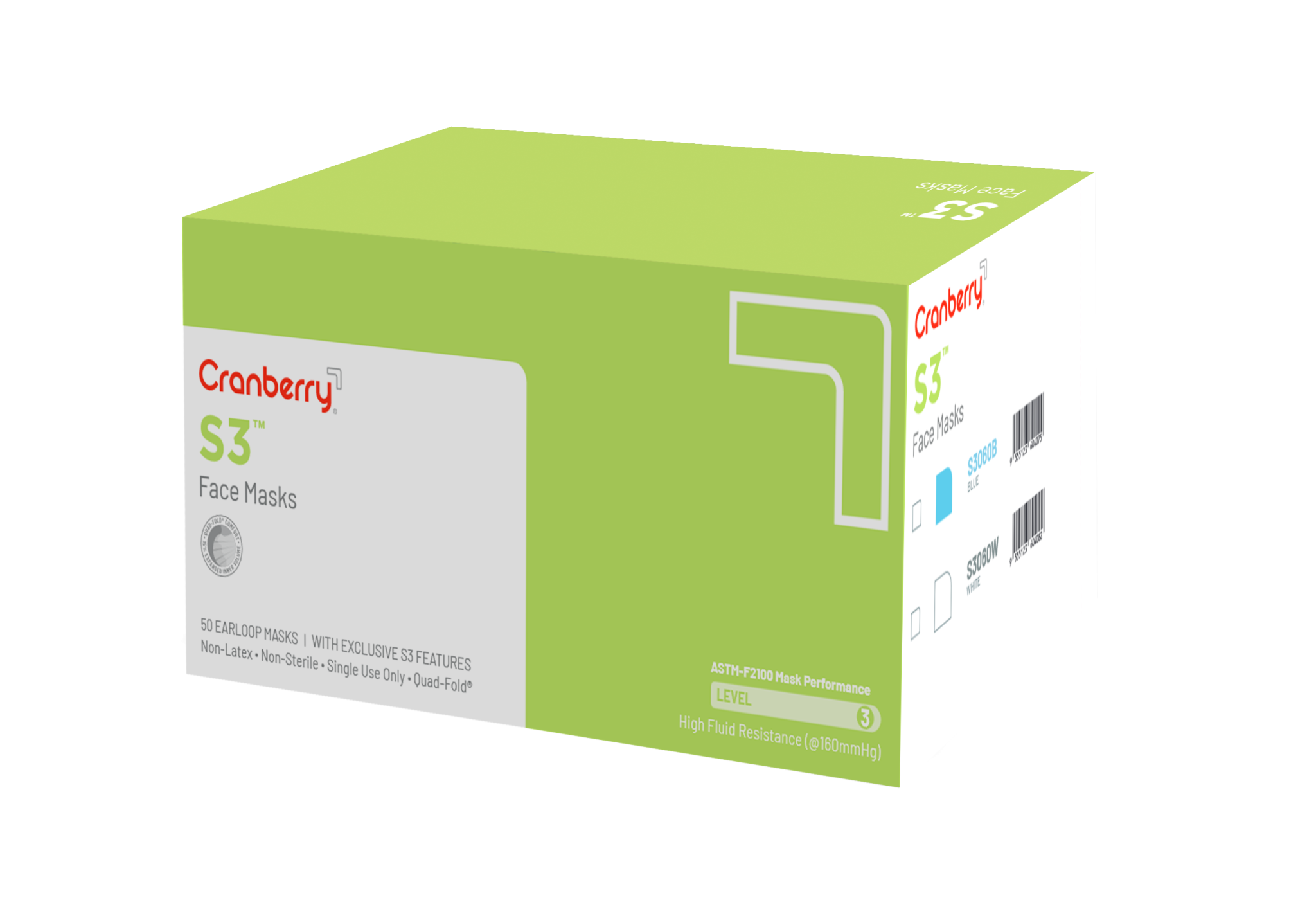 S3 Face Masks | ASTM Level 3 Protection & Breath EZ® Filter